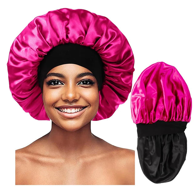 Double Layered Silky Bonnets | Silk Bonnet | Taelor Boutique