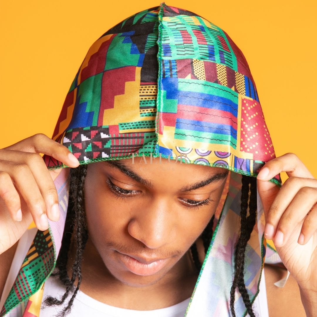 African Print #2 Silky Durag – Taelor Boutique