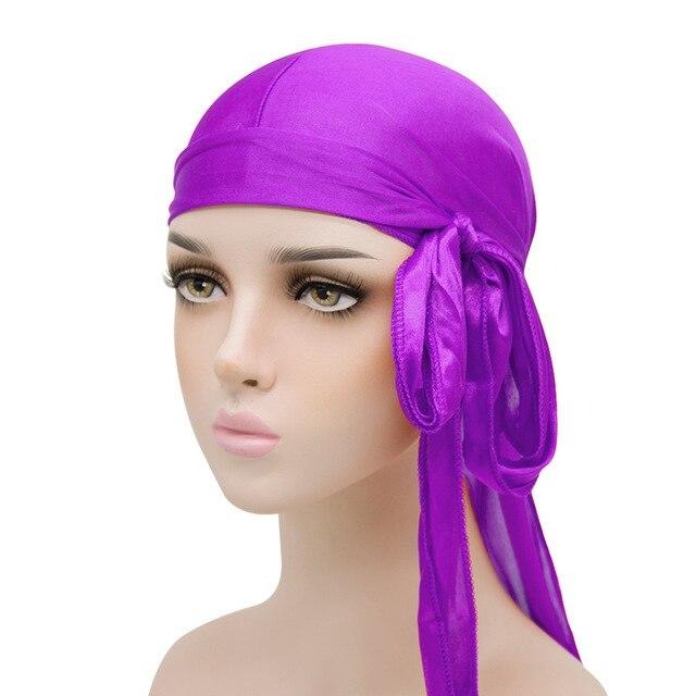 Purple Silk Durag – Taelor Boutique