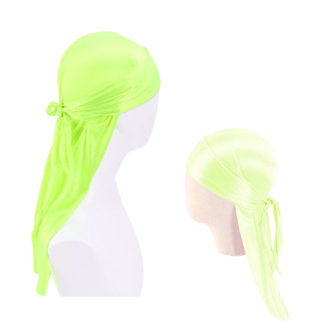 Neon Green Father and Son Silky Durag Set – Taelor Boutique