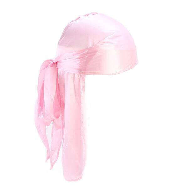 Pink Silk Durag – Taelor Boutique